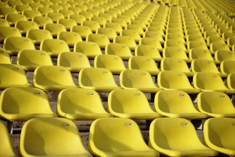 Stadium stands stock image. Image of multiple, seat, perspective - 25841505