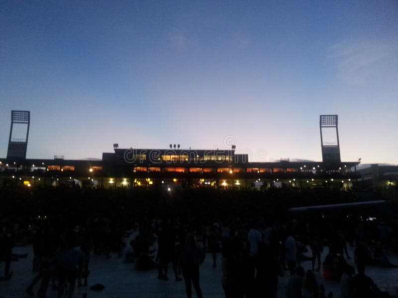 Stadium stock photo. Image of night, stadium, crowd - 124229090