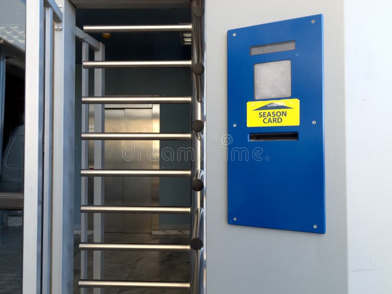 Stadium ticket check point stock image. Image of event - 39698955