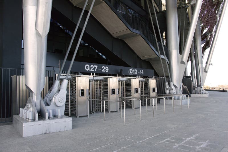 Stadium ticket check point stock image. Image of cashier - 39692989