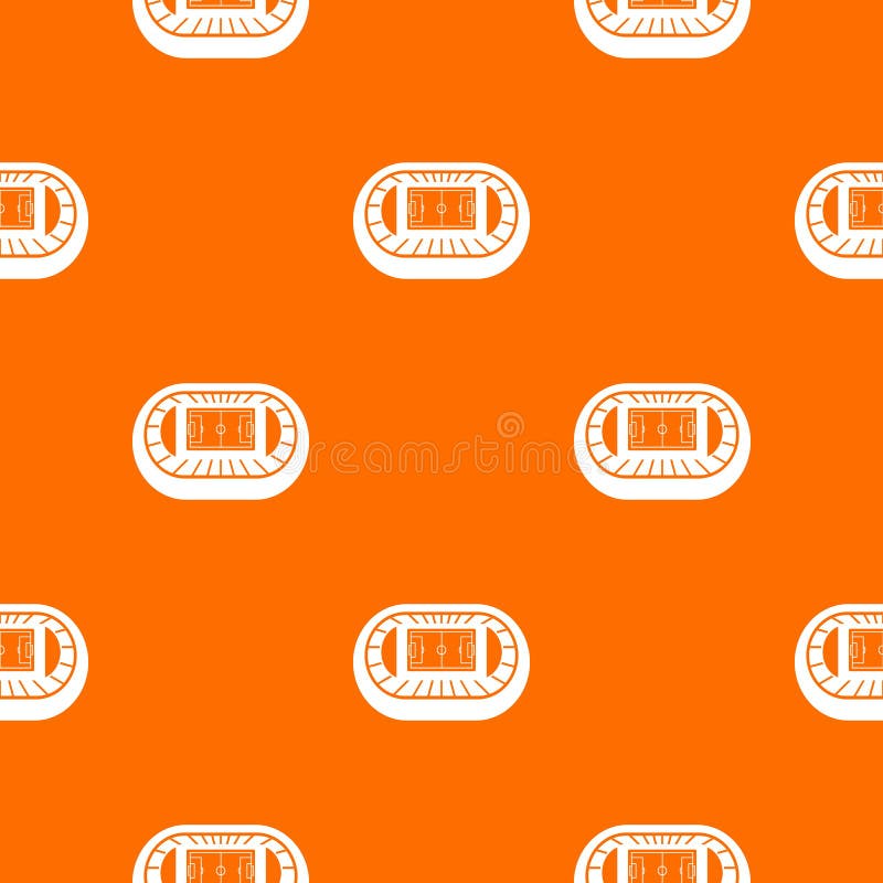 Stadium Top View Pattern Seamless Stock Vector - Illustration of field ...