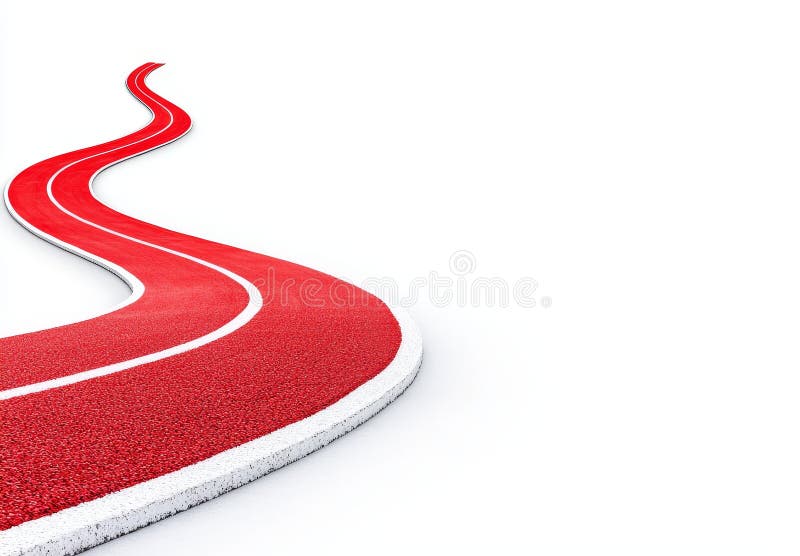 Stadium Track Runner, Isolated and in Transparent PNG Format. Stock ...