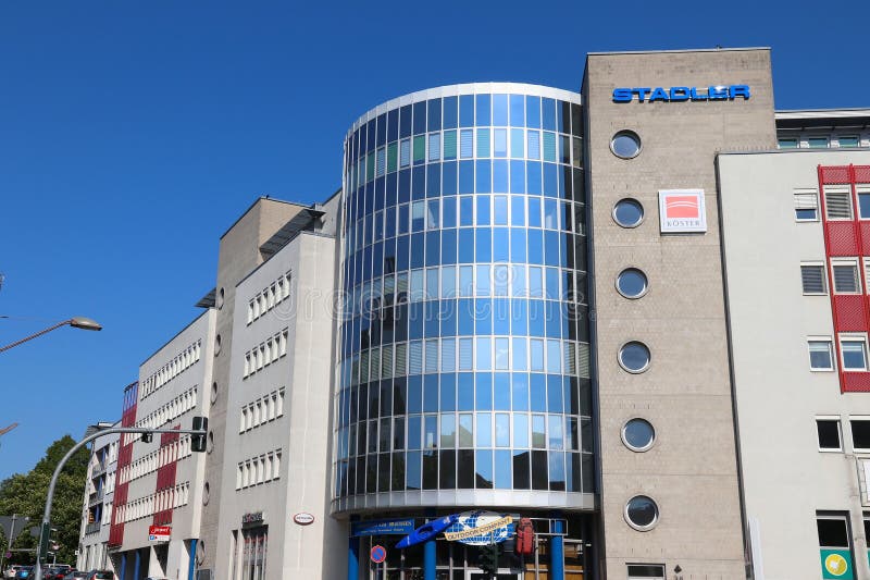 Stadler Rail Office in Germany Editorial Photography - Image of ...