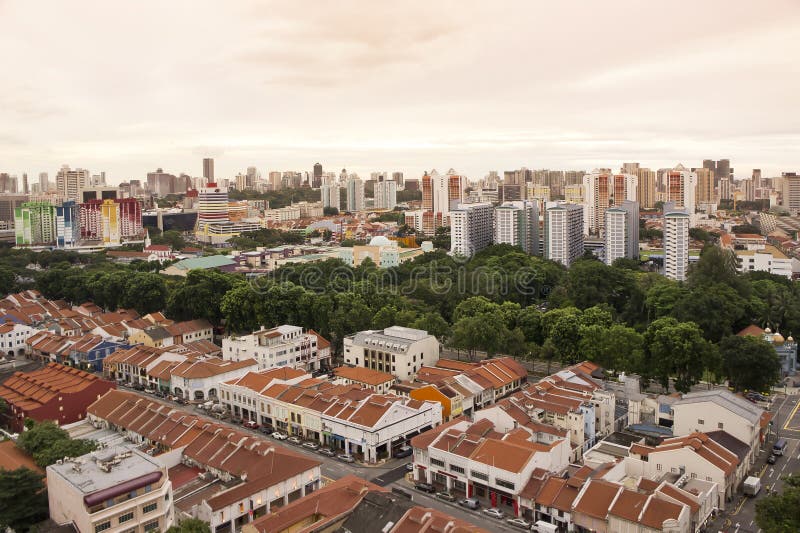 Stadt-Stadtrand stockbild. Bild von farbe, verstopfen - 21922847