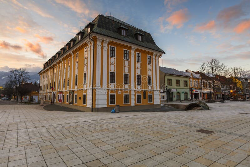 Stadt von Martin, Slowakei redaktionelles stockfotografie. Bild von ...