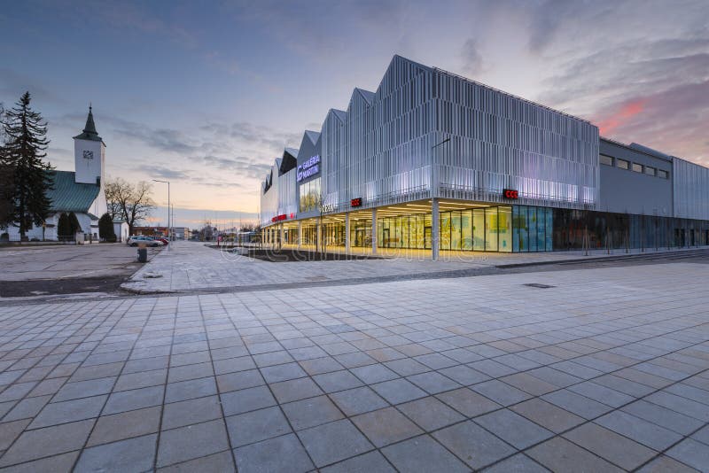 Stadt von Martin, Slowakei redaktionelles stockfotografie. Bild von ...