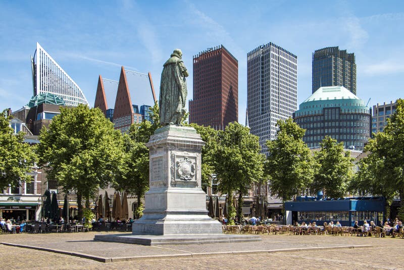 Stadtbild Von Den Haag, Plein-Platz Redaktionelles Foto - Bild von ...