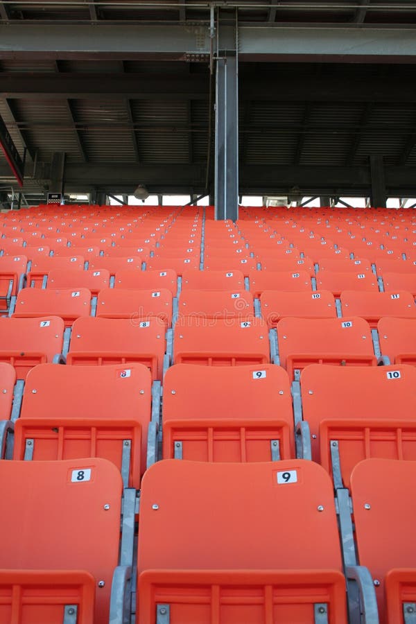 Staduim seating stock image. Image of stadium, empty, seats - 818835