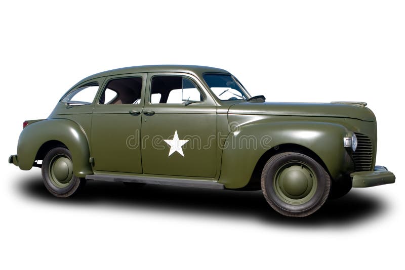 Staff Car stock image. Image of transportation, field - 14227797