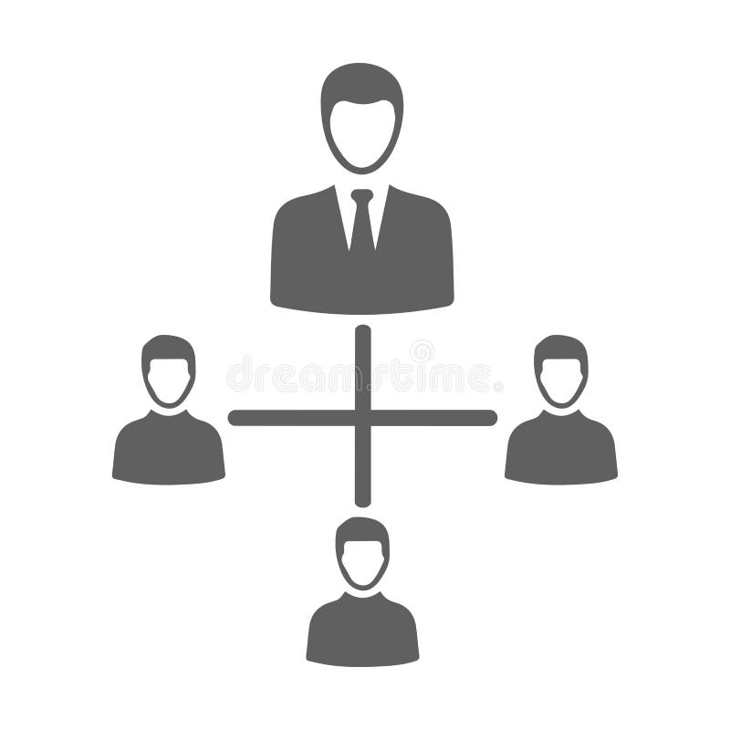 Staff Layout Icon / Gray Vector Stock Vector - Illustration of human ...