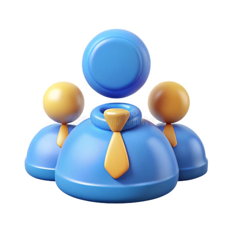 Staff Management 3D Icon stock illustration. Illustration of branding ...