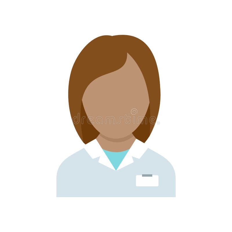 Staff Nurse Icon, Simple Style Stock Vector - Illustration of icon ...