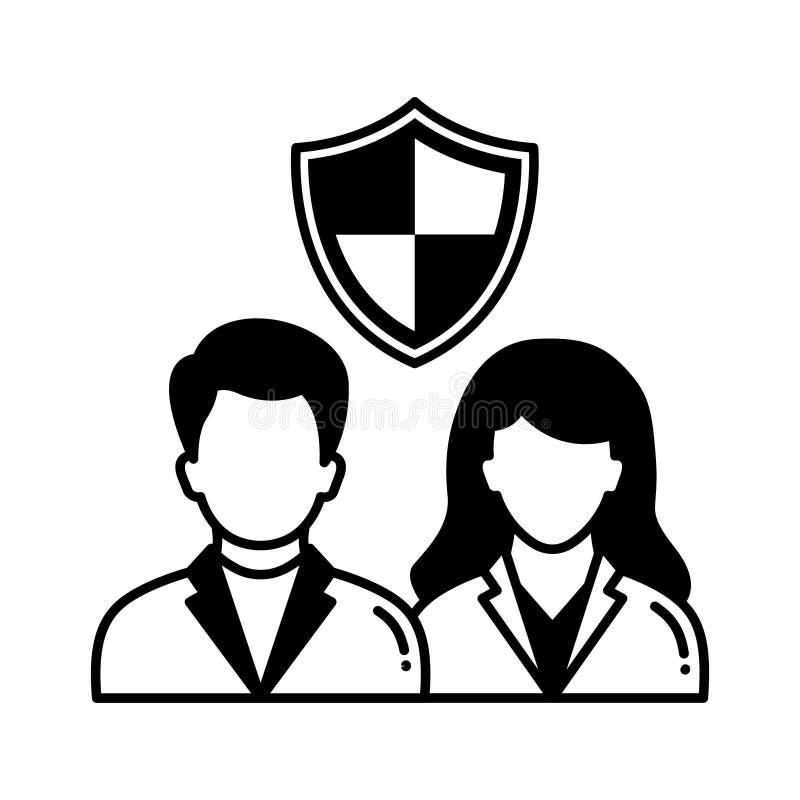 Staff Security Vector Icon Which Can Easily Modify or Edit Stock Vector ...
