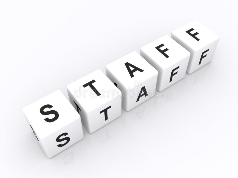 Staff sign stock illustration. Illustration of three - 34258059