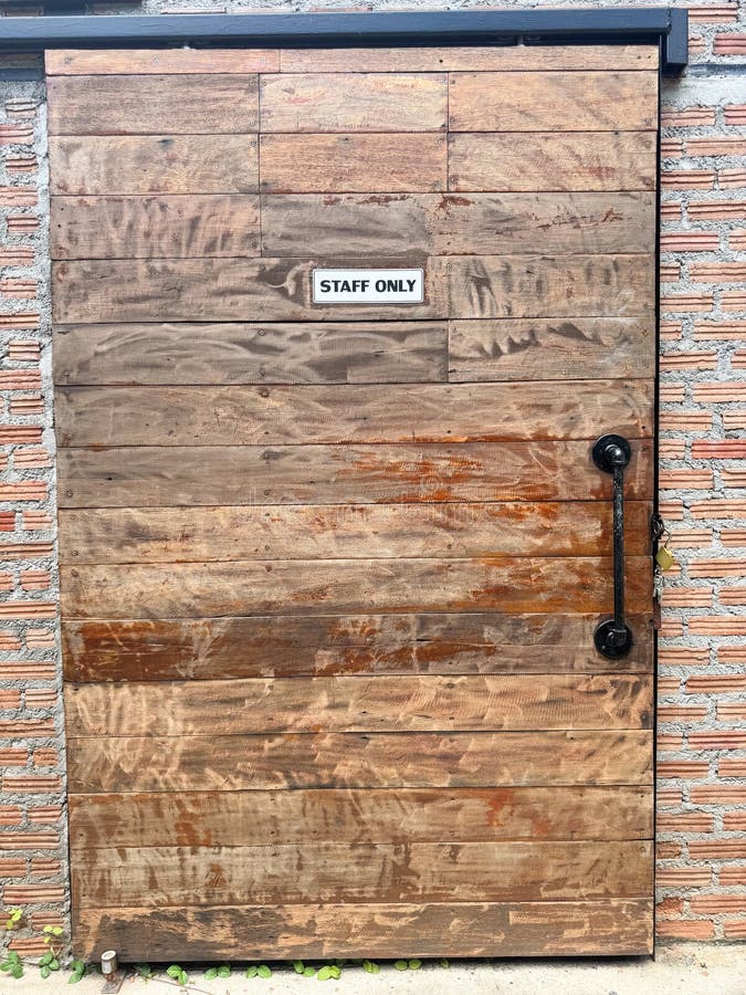 Staff only sign stock image. Image of warning, office - 293613601