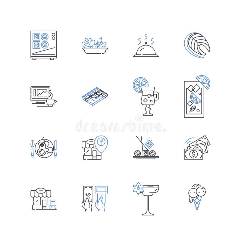Staff Supervision Line Icons Collection. Leadership, Accountability ... Staff Supervision Line Icons Collection. Leadership, Accountability ...