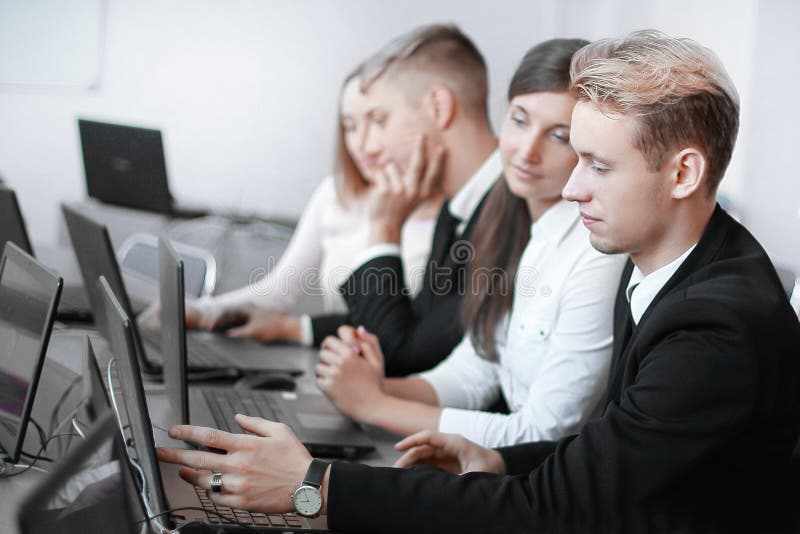 Staff Training in the Conference Room, Training and Development of ...