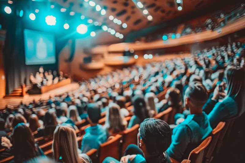 Staff Training Seminar Education Lecture in Auditorium for Professional ...