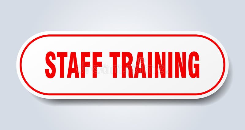 Training sign stock vector. Illustration of sticker - 160382774