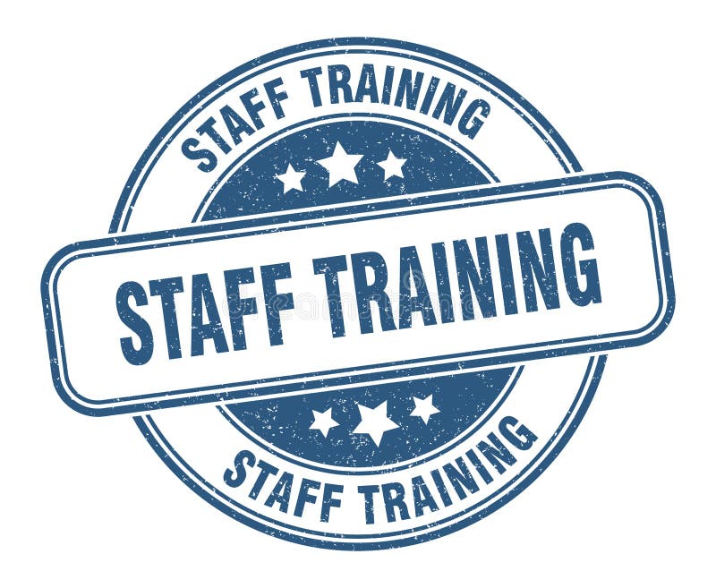 Staff Training Stamp. Staff Training Label. Round Grunge Sign Stock ...