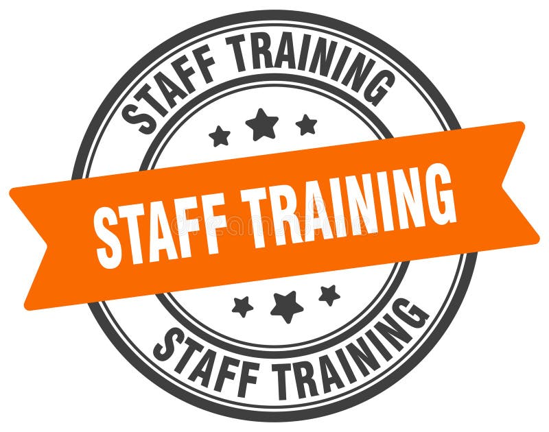 Staff Training Stamp. Staff Training Label on Transparent Background ...