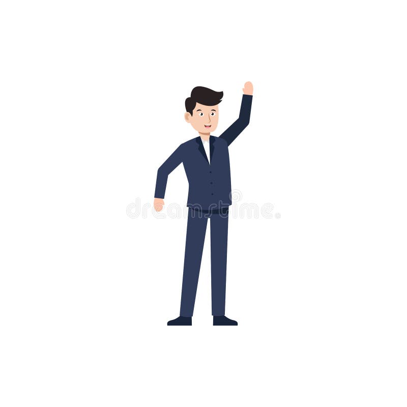 Staff Worker Character Style Vector Illustration Design Stock Vector ...