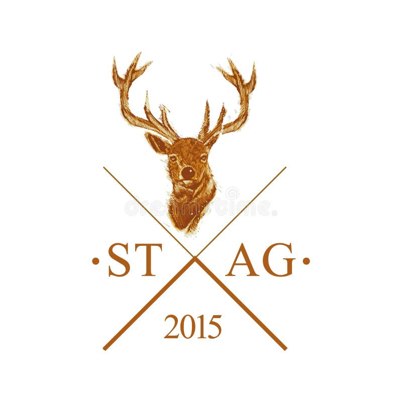 Stag Heads Stock Illustrations – 154 Stag Heads Stock Illustrations ...