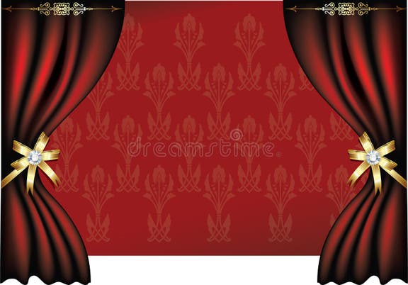 Stage Decoration Vector Stock Stock Illustrations – 476 Stage ...