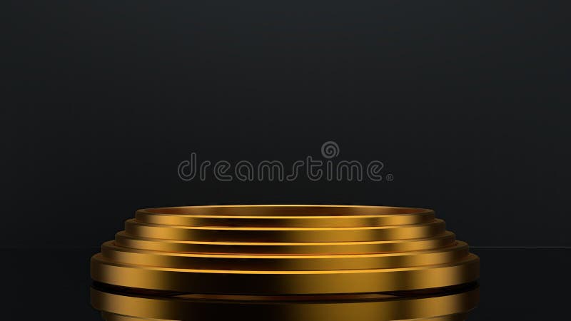 Stage Abstract, Dramatic, Modern and High -quality 3D Rendering Graphic ...