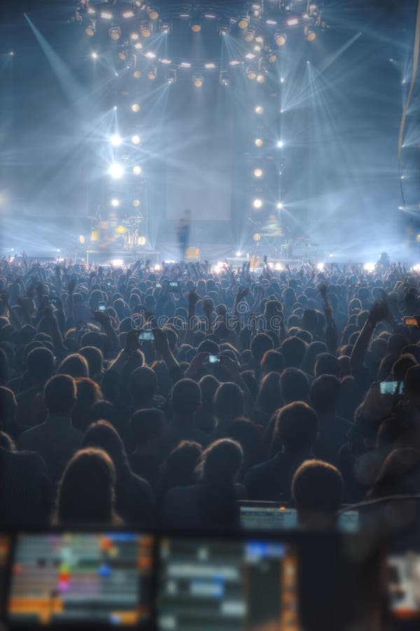 Stage before stock photo. Image of concert, decoration - 90243862