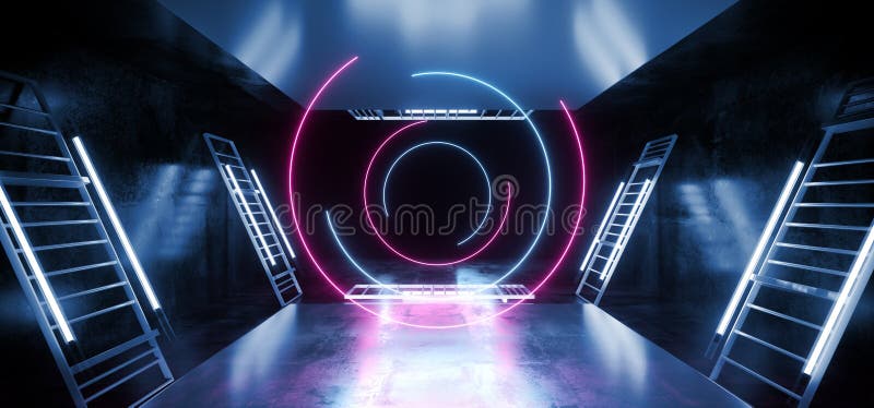 Sci Fi Futuristic Retro Modern Elegant Abstract Rectangle Crossed Neon ... Sci Fi Futuristic Retro Modern Elegant Abstract Rectangle Crossed Neon ...