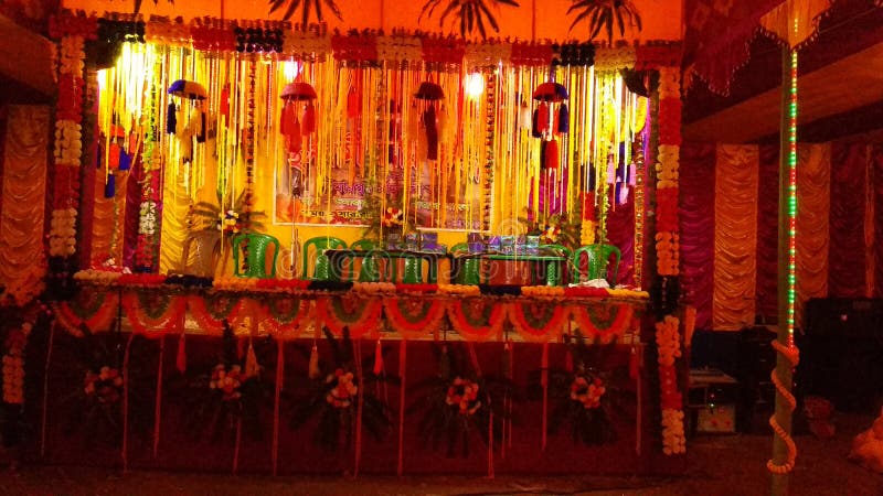 Stage for cultural program stock photo. Image of looking - 133242268