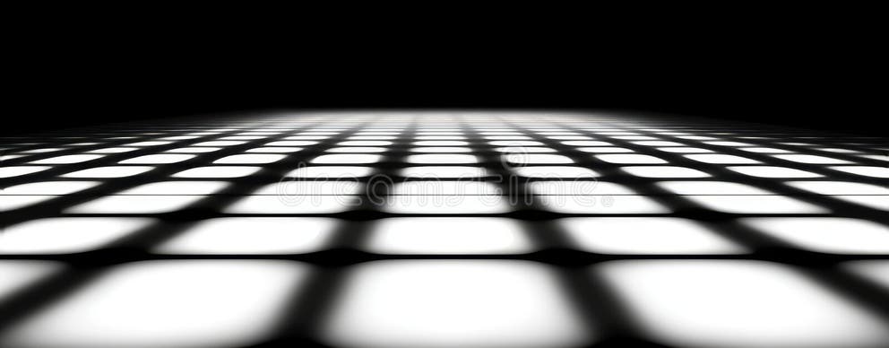 This Stage Design Features a Broken Grid of Light Squares Floating in ...