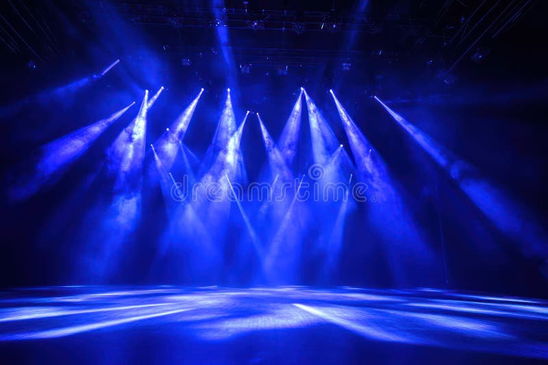 Stage Dynamic Led Lighting Theatrical Haze Atmosphere Stock Photos ...