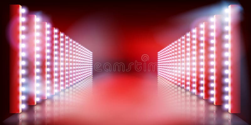 Light from a show stock vector. Illustration of glow - 26425500