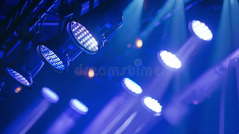 The Stage is Equipped with Modern Lighting Technology Including ...