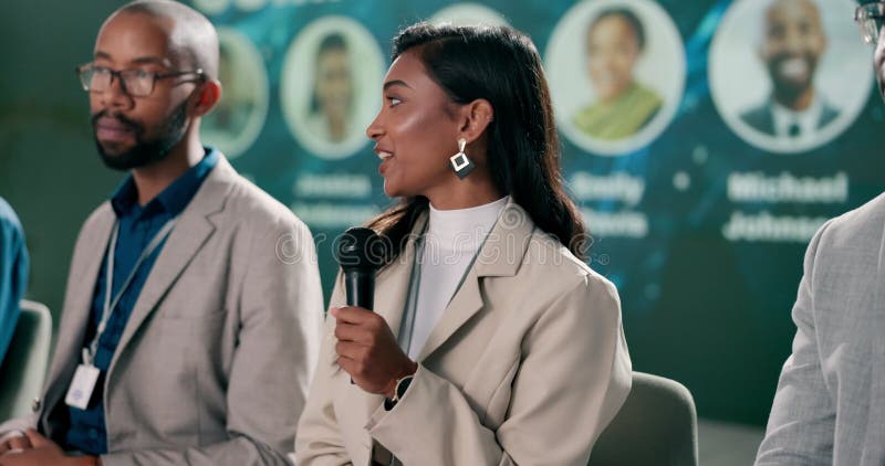 Stage, Expert and Speaker of Science, Woman and Explaining of Research ...