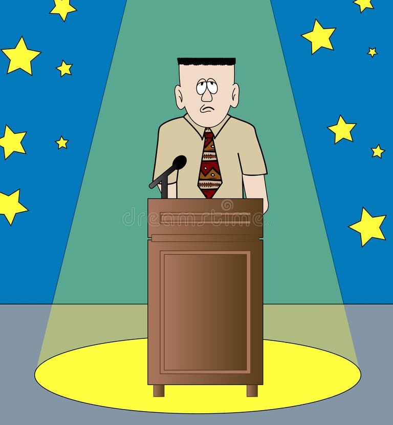 Stage Fright Stock Illustrations – 292 Stage Fright Stock Illustrations ...