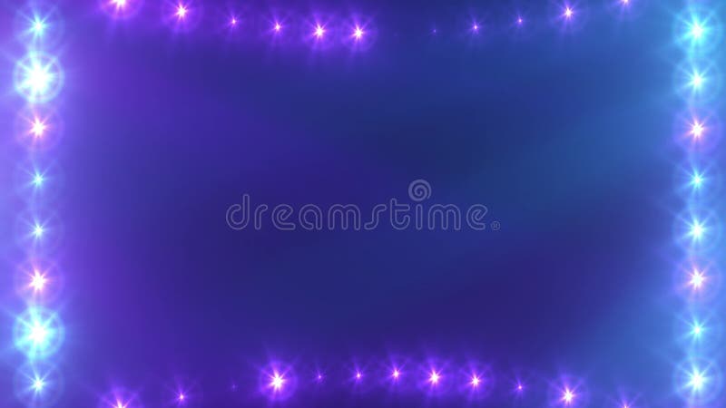 Stage Glow LED Light Loop Animation Stock Video - Video of flash ...