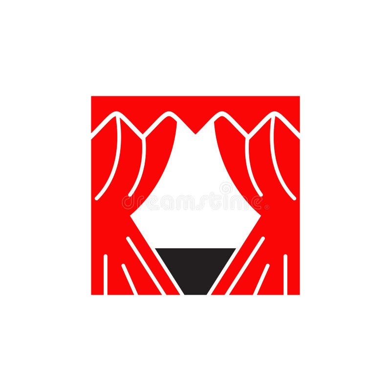 Stage Icon Logo Design Template Stock Illustration - Illustration of ...