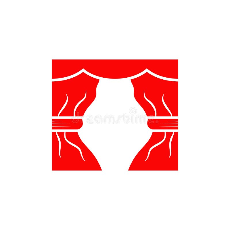 Stage Icon Logo Design Template Stock Vector - Illustration of ...