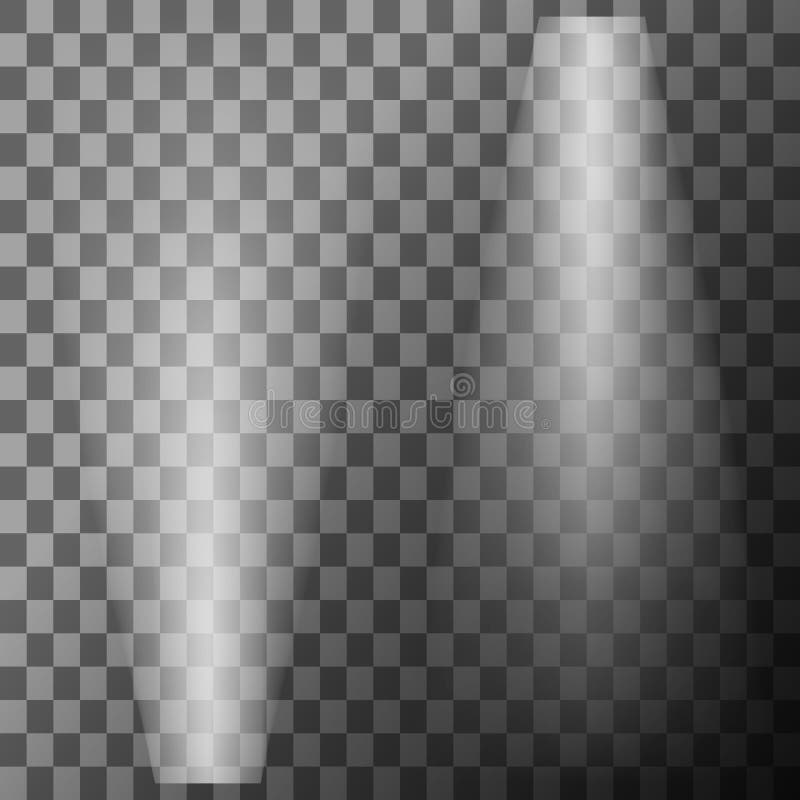 Scene Illumination. Cold Light Effect. Stage Illuminated Spotlight on ...