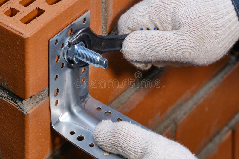 Stage of Installation of a Chemical Anchor Stock Image - Image of composition, anchors: 139900451
