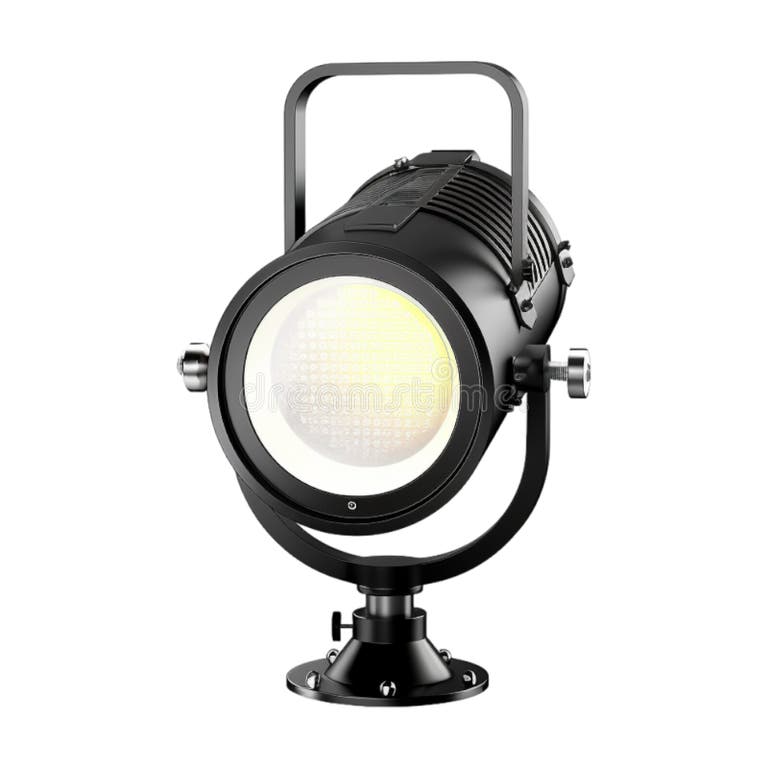 Stage LED Light on Transparent Background - Ai Generated Stock ...