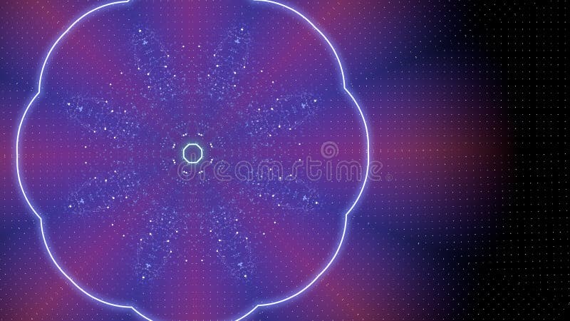 Stage Led Lights Composition As a Background for Event or Electro Music ...