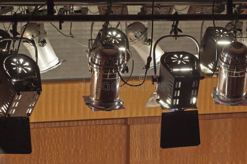 Stage lighting stock photo. Image of focus, concert, directional - 23896458