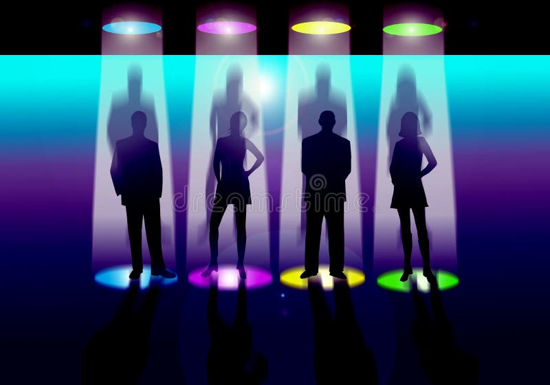 Stage lighting stock illustration. Illustration of performance - 2991124