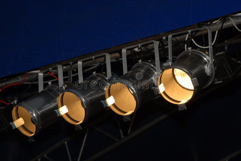 Stage Lighting stock image. Image of music, play, concert - 3892985