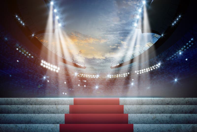 Stage Lighting Background. stock image. Image of black - 190076255