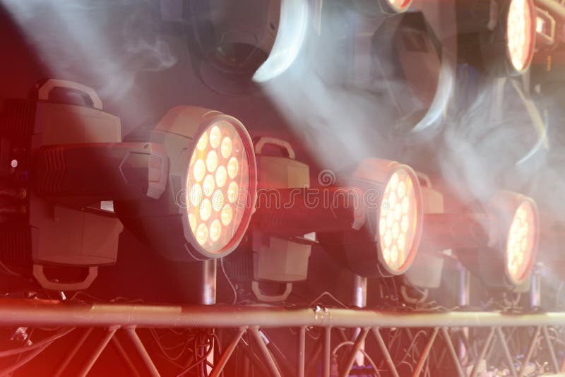 Stage lighting stock photo. Image of focus, concert, directional - 23896458